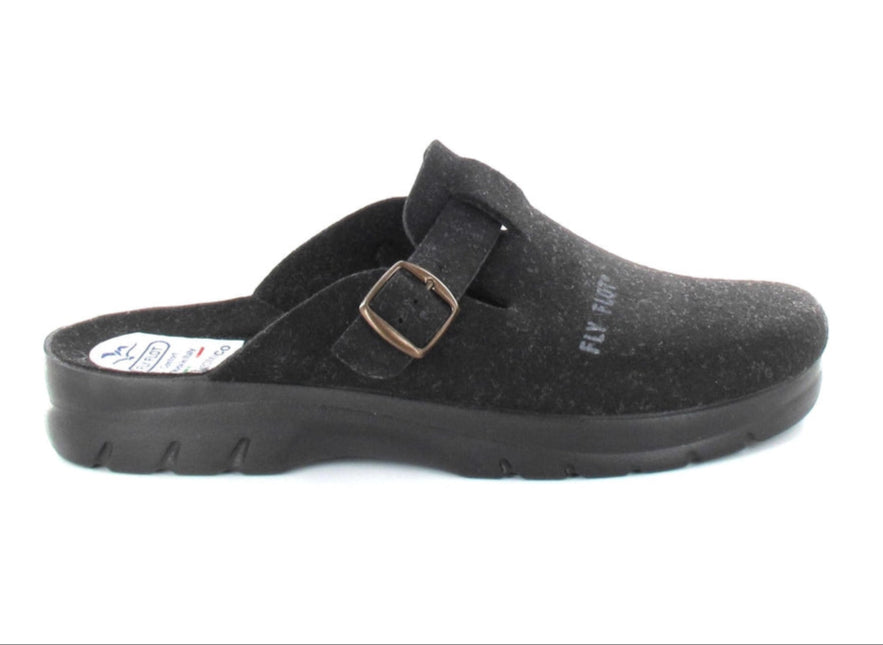 Fly Flot aamutossut -musta huopa — Kenkäliike.fi